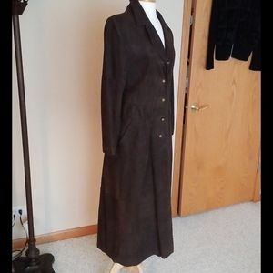 Georgetown Leather Design | Jackets & Coats | Brown Suede Leather Lined ...